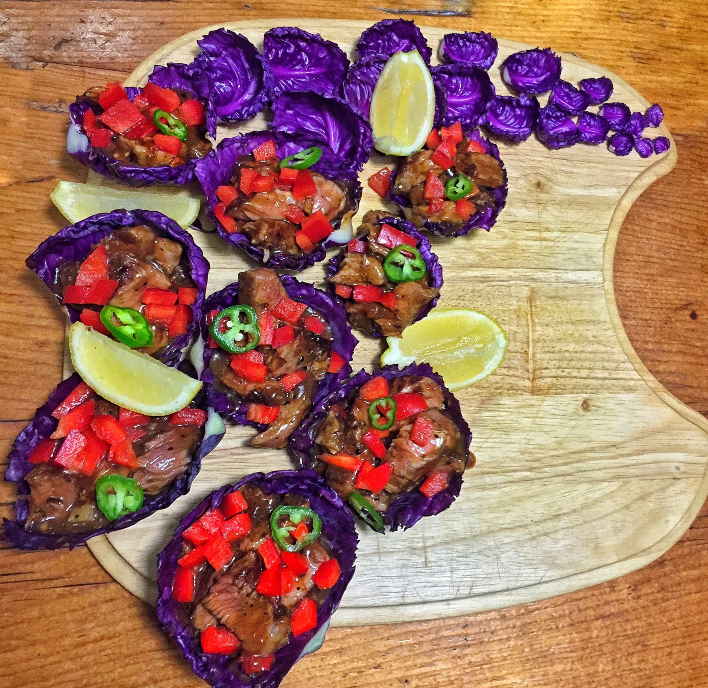 Cabbage Cups with Sticky Beef – Young and Hungry